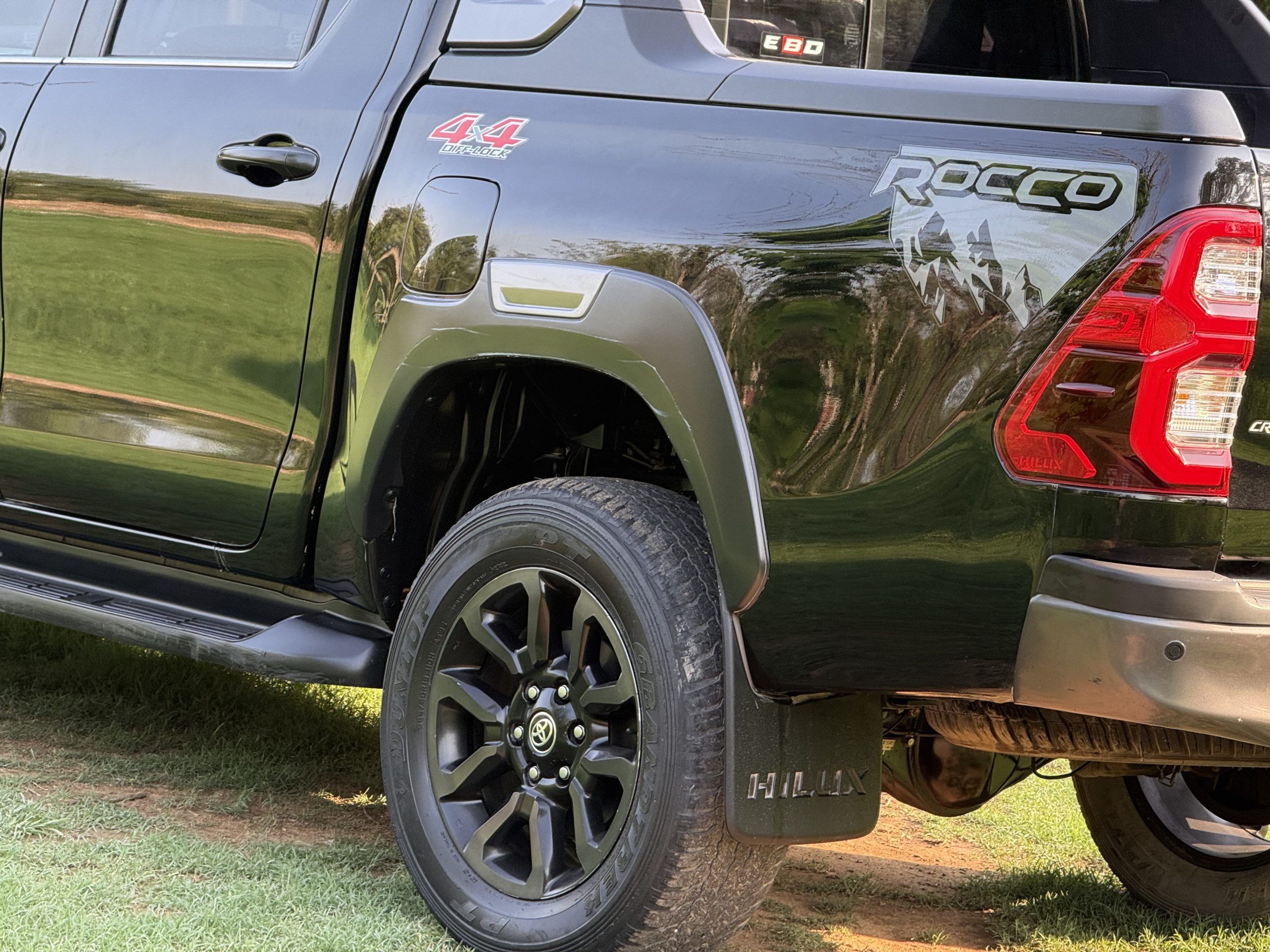 Book Toyota Hilux Revo Rocco Black For Rent On Self Drive & With Driver